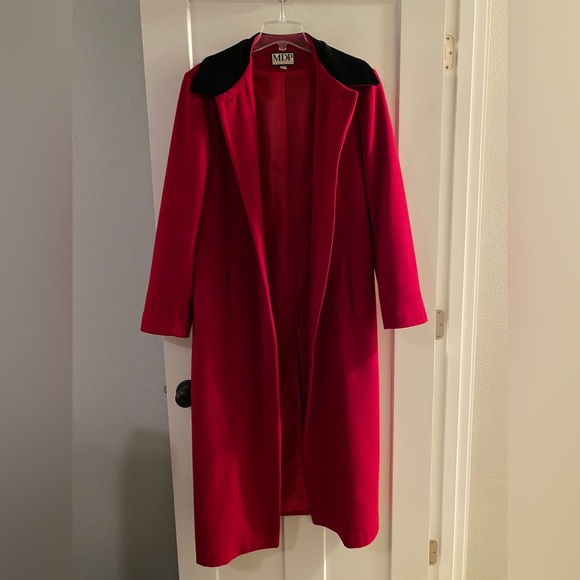 Mario De Pinto | Jackets & Coats | Vintage Mario De Pinto Red Duster ...